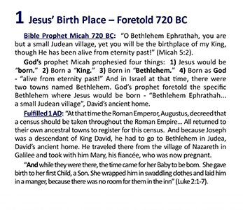 10 Prophecies About Jesus – Crucifixion – JimsBookstore.com
